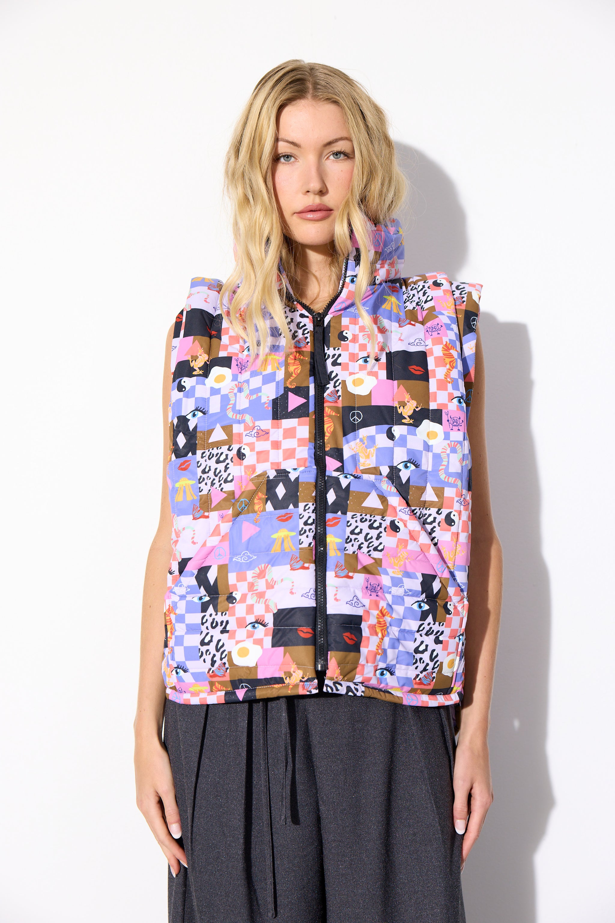 Roxanna Short Vest - Multiverse Art Print