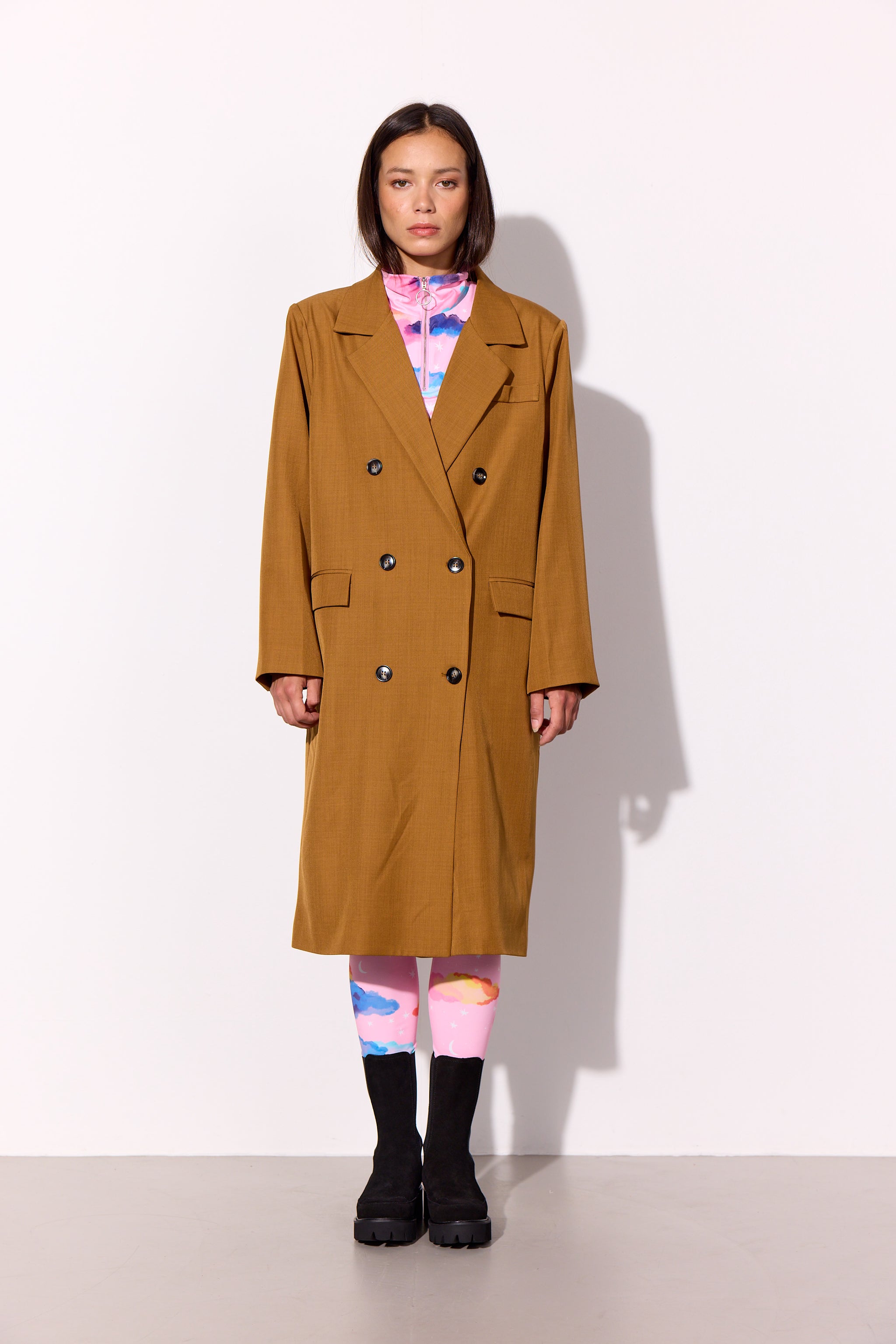 Sia Coat - Brown